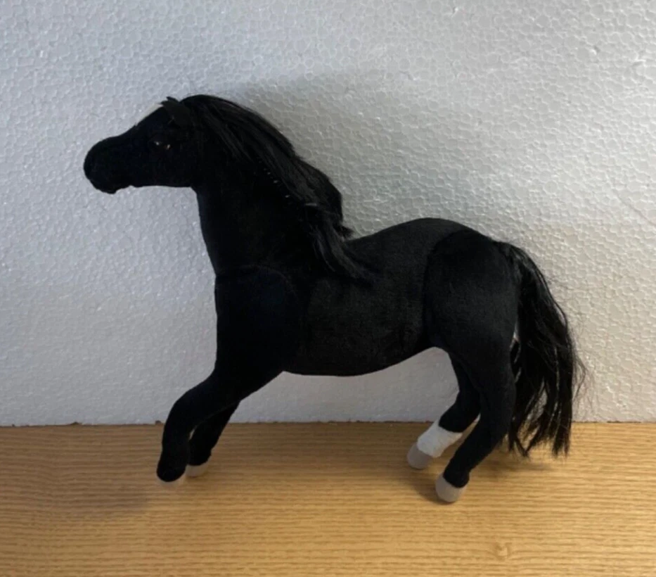 Posable Black Horse Plush Figure By SabrePanther On, 57% OFF