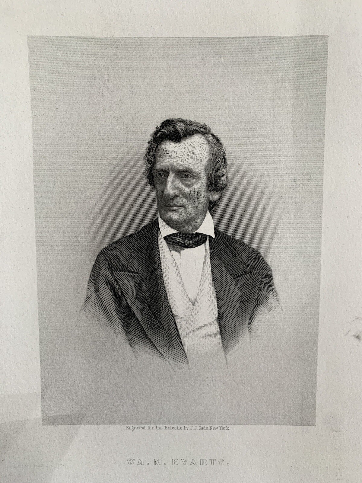 William Maxwell Evarts (Sec Of State, Attn Gen, Senator) Org Lrg ...