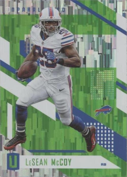2017 Panini Unparalleled - LeSean McCoy #14 Lime Green for sale online ...