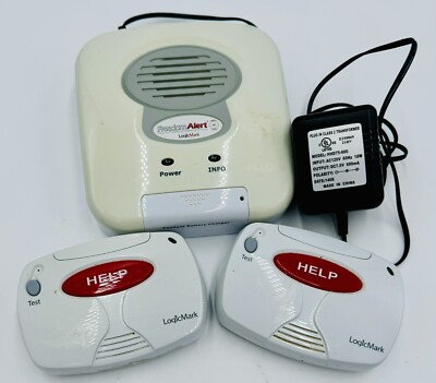 LogicMark Freedom Alert Emergency System w/ 2 Pendants 857456001088| eBay
