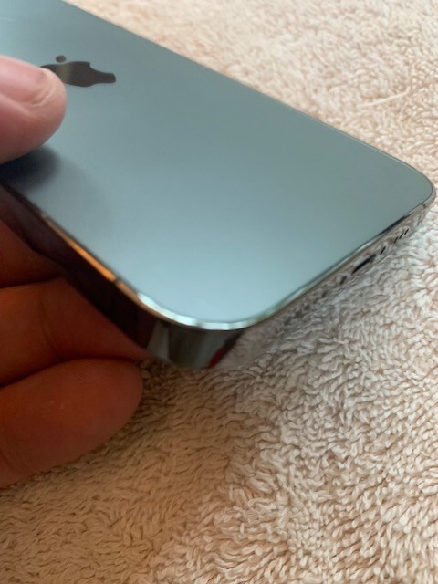 Apple iPhone 12 pro grey back rear housing glass chasis ( C ) | eBay