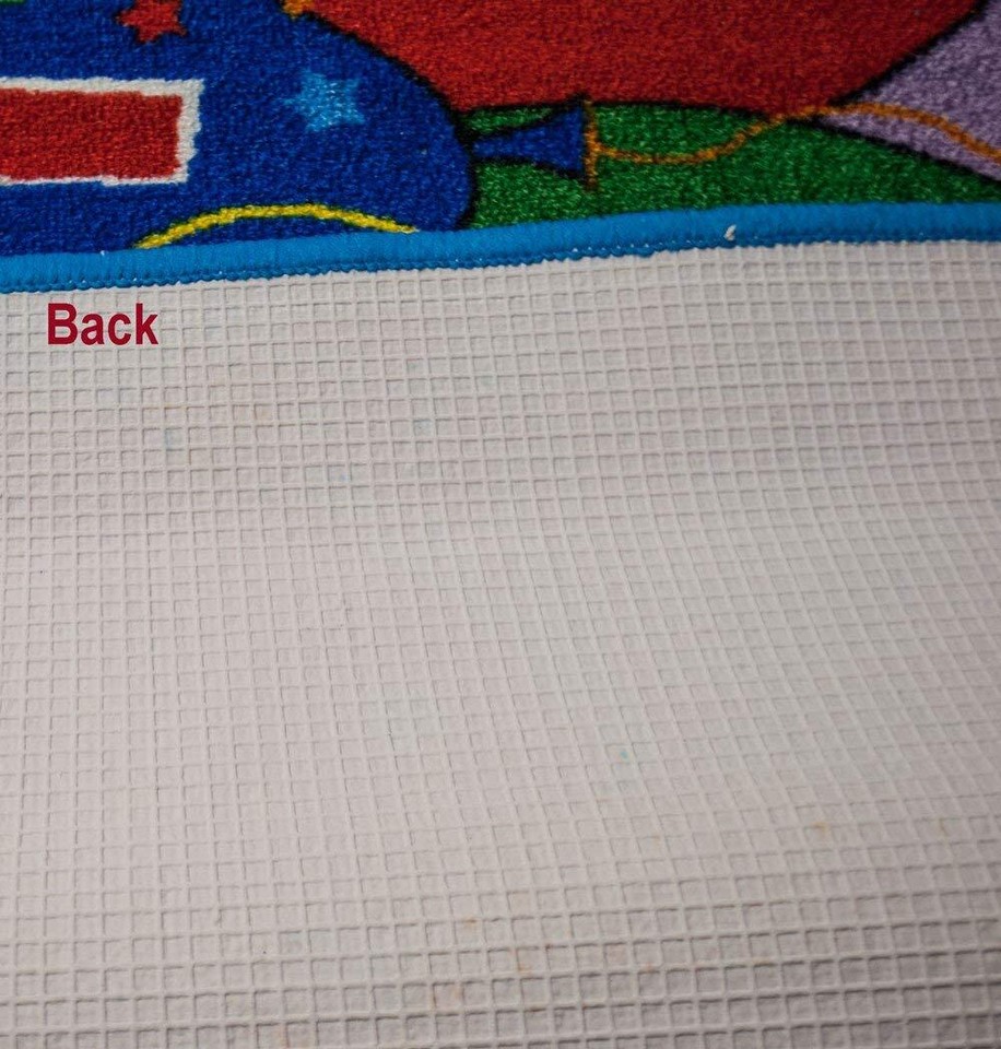 Educational Kids Rug Children for School Classroom Bedroom NON SKID GEL ...