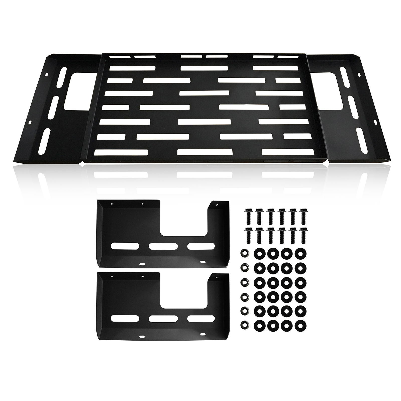 Steel Rear Cargo Rack Luggage Storage Carrier For 2018-2021 Jeep ...