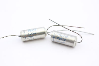 PRECISE CAPACITOR 100uF 20V +-20% NOS (New Old Stock) 1PC ...