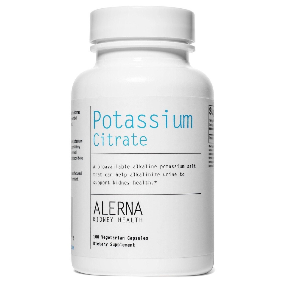 Potassium Citrate 99mg Kidney Uric Acid Support Supplement Uric Acid ...