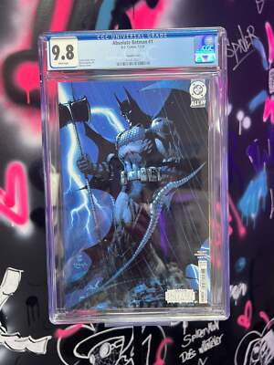 ABSOLUTE BATMAN #1 1ST PRINT JIM LEE CGC 9.8 | eBay