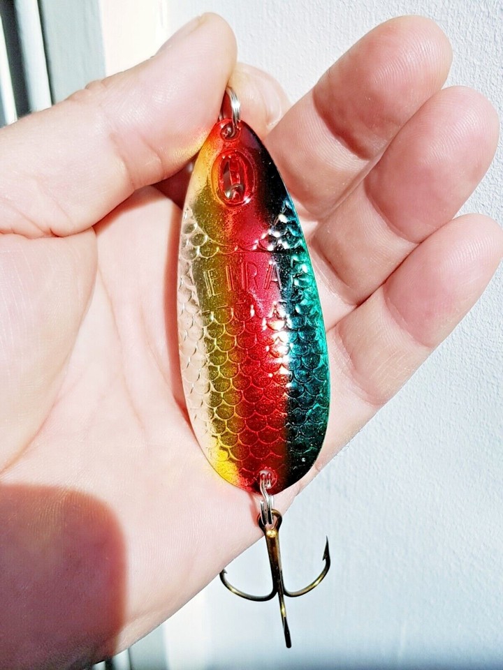 Kali Heavy Spinner Baits/Mepps/Spoon/Salmon/Sea Trout/22g-No.5/30g-76mm ...