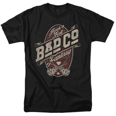 Bad Company Fantasy T Shirt Officially Licensed Rock Band Merchandise ...