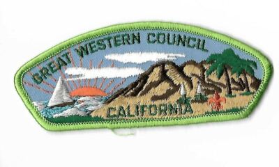 Great Western Council California BSA CSP LGR Border | eBay