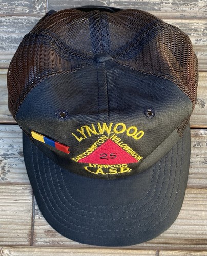 Vintage LASD Lynwood Eaat Compton Willowbrook 25 Snaoback Hat USA Made ...