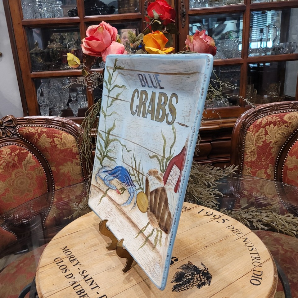 Kate McRostie Certified International Blue Crabs Seafood Serving ...