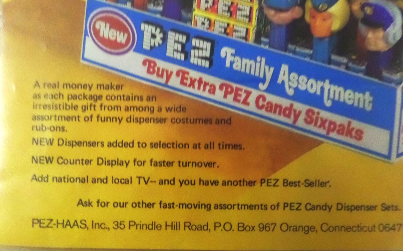 Pez Vintage Ad sheet Original 1976 PEZ PALS FOR Collectors Unique ...