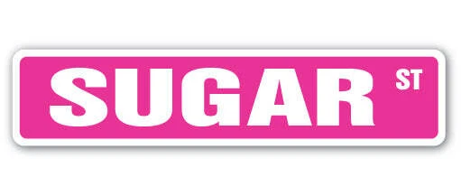 Candy Street Sign