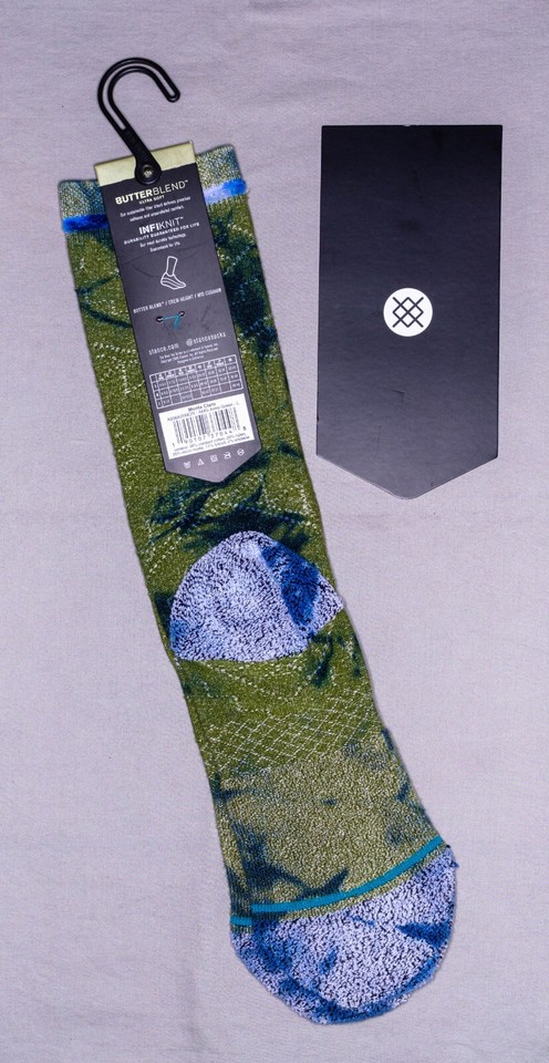 Stance ButterBlend Socks 'Monte Carlo' | L | Crew Height | New With ...