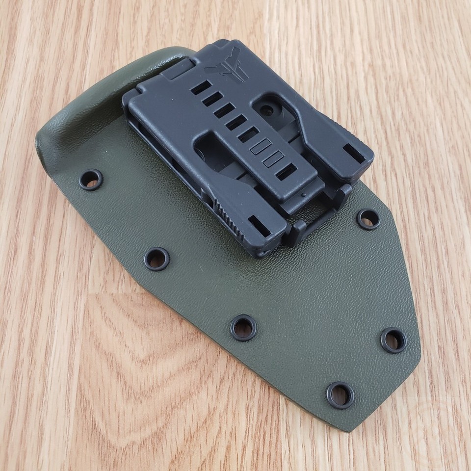 Medford Luke Airman Fixed Knife 5" CPM-3V Carbon Steel Blade OD Green ...