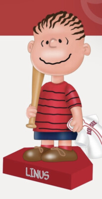 Peanuts Gang Linus Bobblehead SGA Boston Red Sox Bobble SGA Fenway Park ...