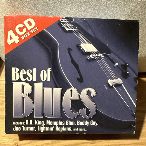 Music CD Best Of Blues 4 CD Box Set: Volumes 1, 2, 3, 4; Pre-Owned Ex ...