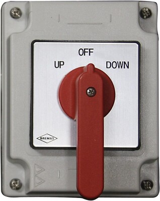 Bremas Maintained Boat Lift Switch-Rotary Cam Boat Lift Switch, 240 ...