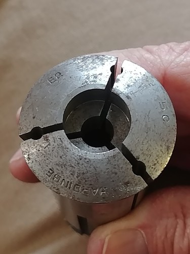 Hardinge 5C E2 Emergency Collet External & Internal Threads, NO PINS | eBay