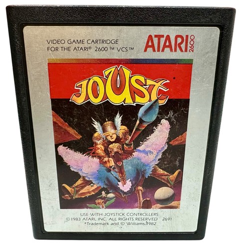 Joust Atari 2600 Video Game Classic Retro Arcade Cartridge A26 Game | eBay
