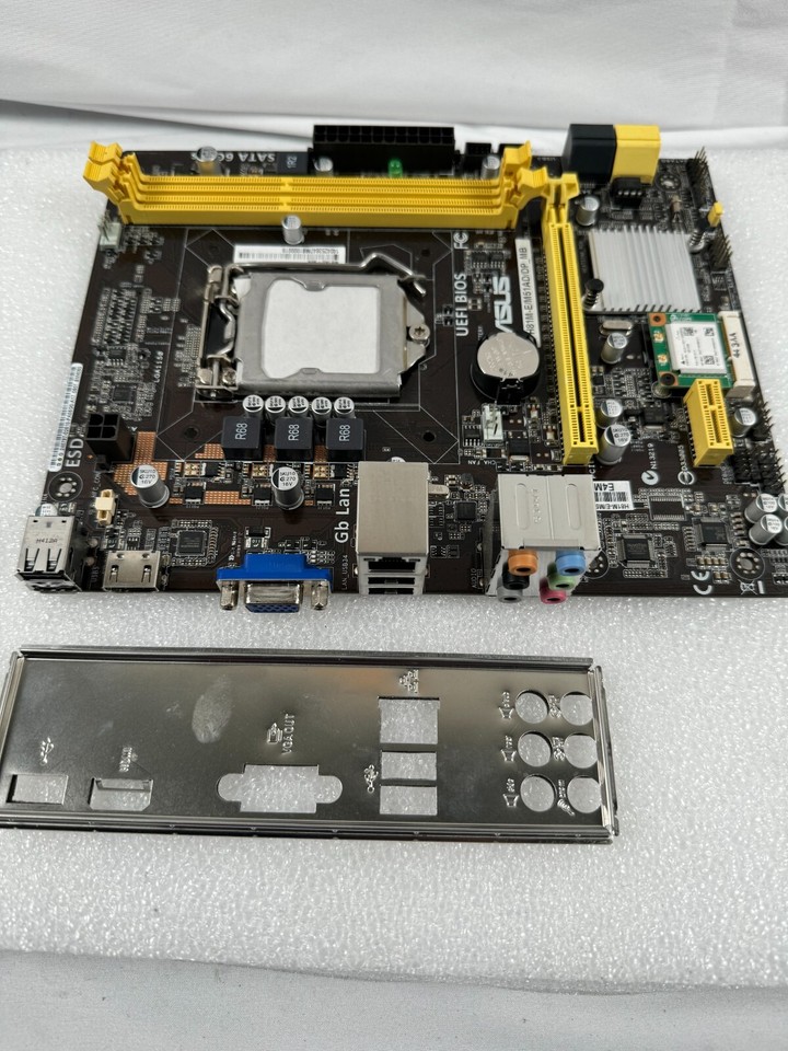 Asus H81M-E/M51AD/DP_MB Intel Desktop Motherboard s115X; Tested | eBay