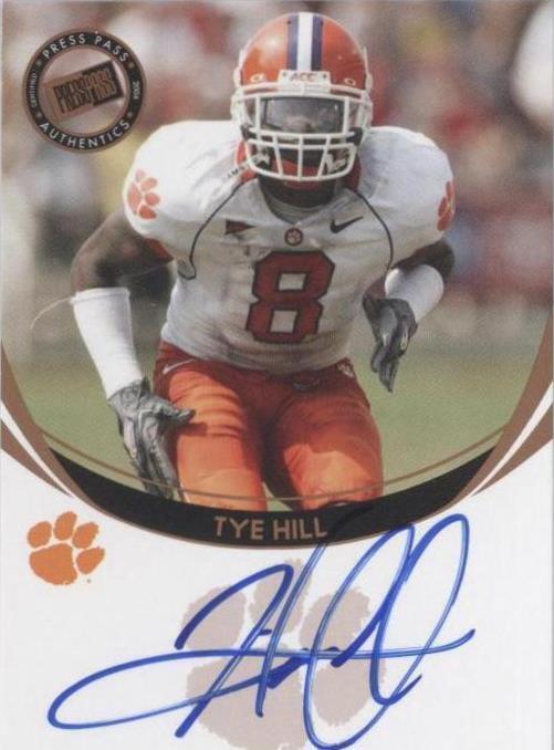 2006 Press Pass - Autographs Tye Hill Bronze (AU, RC) for sale online ...