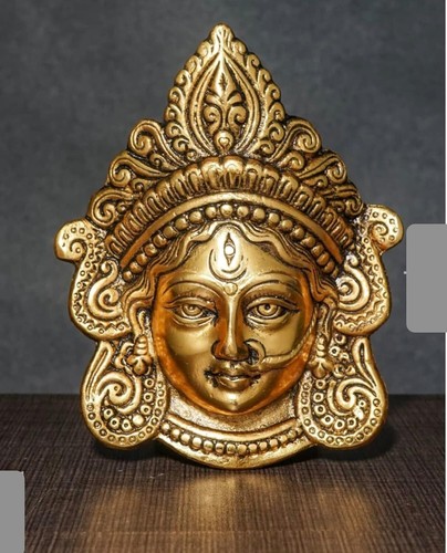 Goddess Durga Face Showpiece Wall Hanging Hindu Religious Maa Kali Mask ...