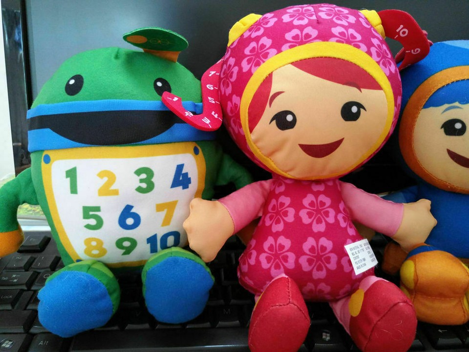 Team Umizoomi Milli Bot and Geo 9" Plush Toy Stuffed Doll Gift | eBay