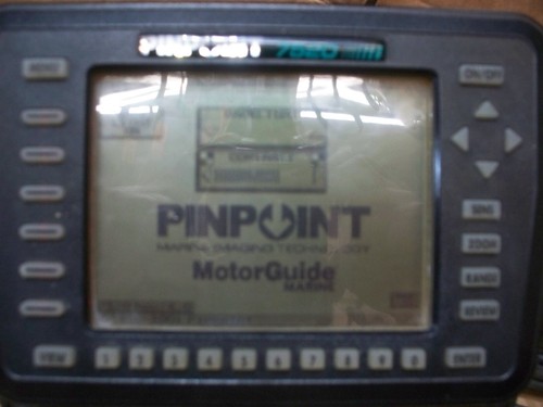 PinPoint 7520 Fish Depth Finder Locator W/ Mount, Transducer & Power ...