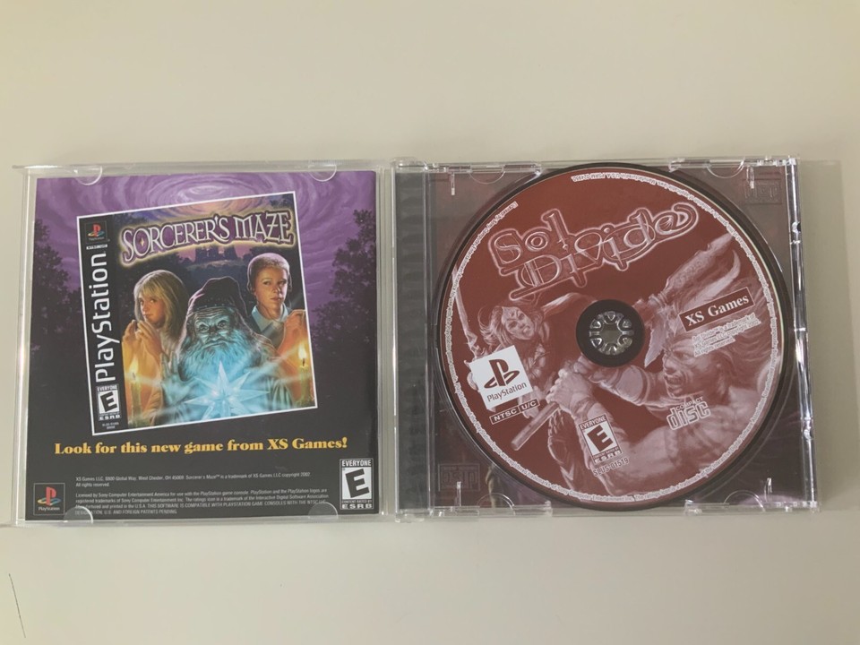 Sol Divide - Playstation 1 - PS1 - PS2 - PS3 780332053119| eBay