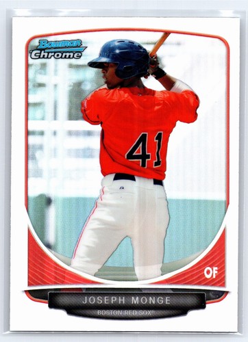 2013 Bowman Draft Picks & Prospects - Draft Picks Chrome Joseph Monge # ...