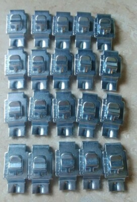 20 Hallowell Steel Rack Shelf Clips for Metal Shelving Pallet Racking ...