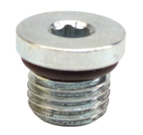 Parker 4 HP5ON-S 7/16-20” SAE-ORB Male O-Ring Boss Hollow Hex Plug Tube ...