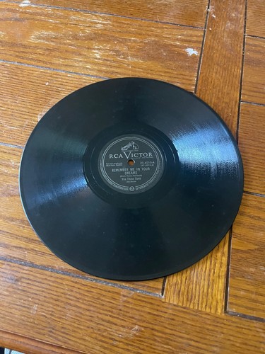 RCA Victor 10 Inch Record THE THREE SUNS After You've Gone, Remember Me ...