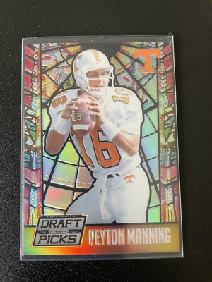 2015 Panini Prizm Draft Picks Peyton Manning Stained Glass #39 | eBay