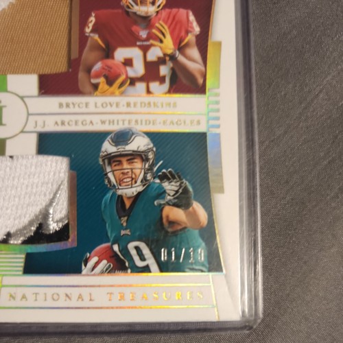 2019 Panini National Treasures - Rookie NFL Gear Combo Materials Prime ...