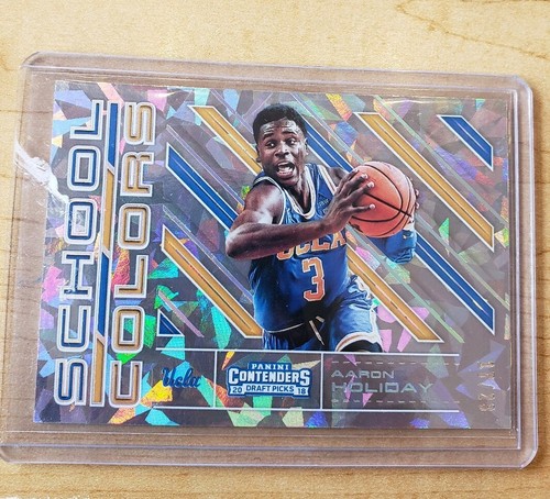 2018 Panini Contenders Draft Picks - School Colors Aaron Holiday #33 ...