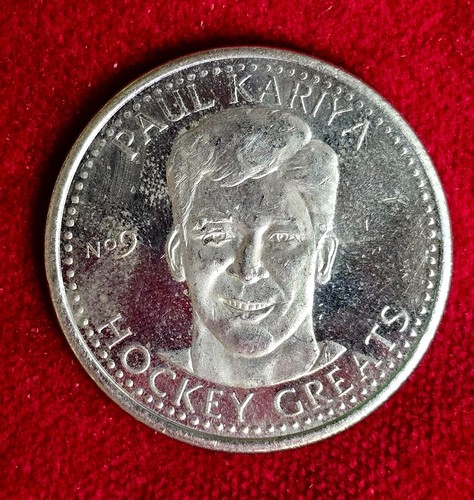 1996-97 NHLPA Paul Kariya #9 Coin – Hockey Greats Collection – Anaheim ...
