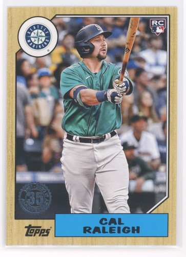 CAL RALEIGH 2022 TOPPS ROOKIE 1987 #T87-72 RC QTY | eBay
