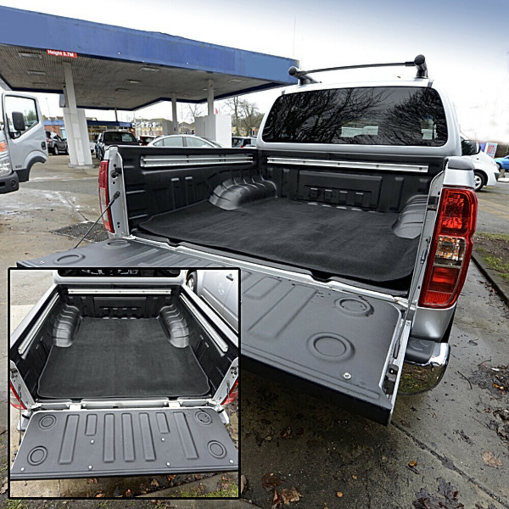 Fits Nissan NAVARA D40 D/c Carpet Load Bed Liner - Non Slip Boot Mat ...