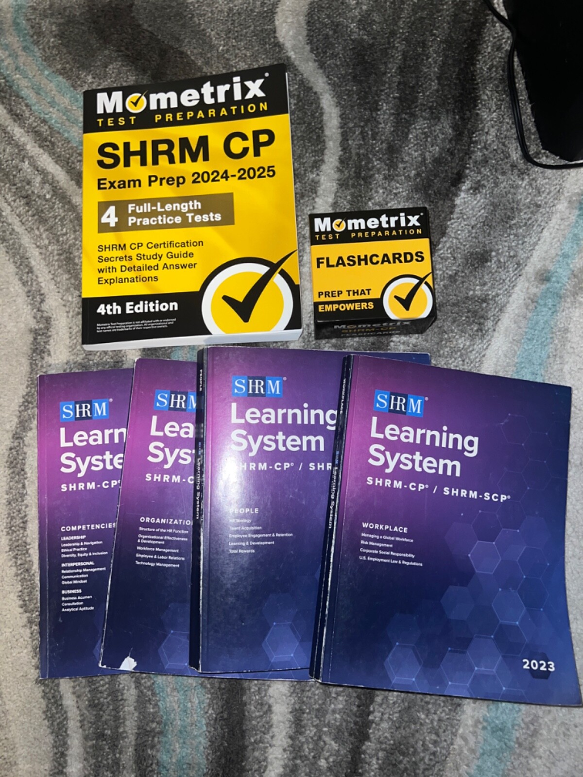 SHRM Learning System Book 2023 and Mometrix Practice Test and Flash ...
