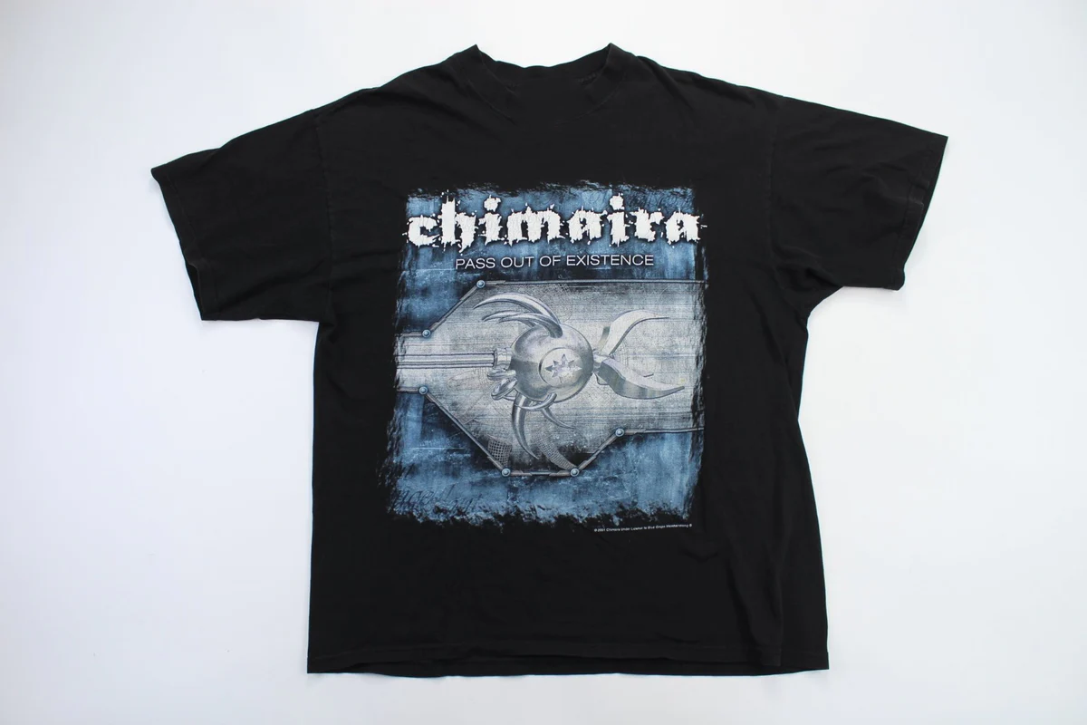 New 2001 Chimaira Pass Out Of Existence Black All Size Shirt NG387 | eBay