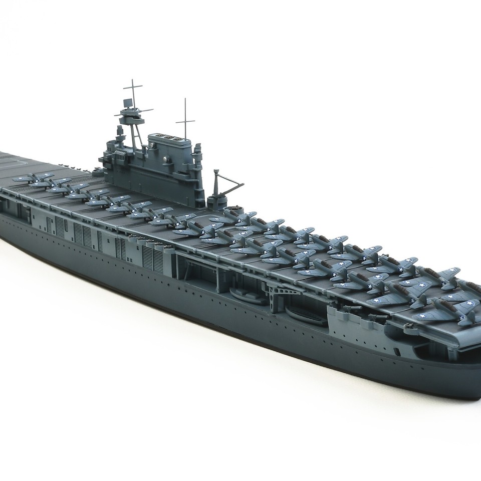Tamiya 1/700 USS Yorktown CV5 Aircraft Carrier Waterline Model Kit ...