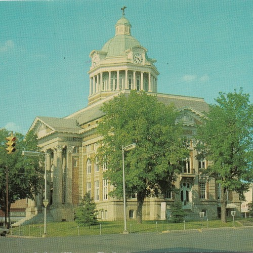 Pulaski Tennessee - Giles County Courthouse - Vintage Postcard - PC911X ...