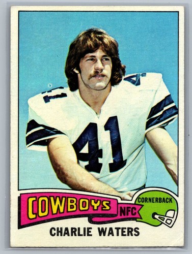 1975 Topps - #59 Charlie Waters (RC) - EX *TEXCARDS* | eBay