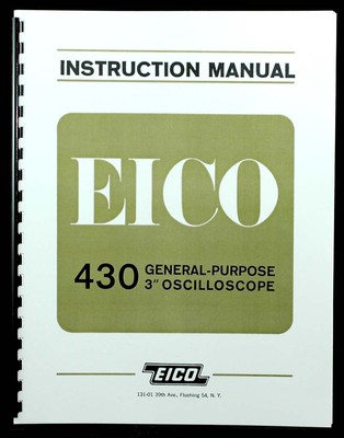 Manuals & Books - Eico Model