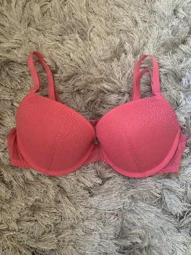 Next Gorgeous Pink Slightly Padded Underwired Bra 34b | eBay