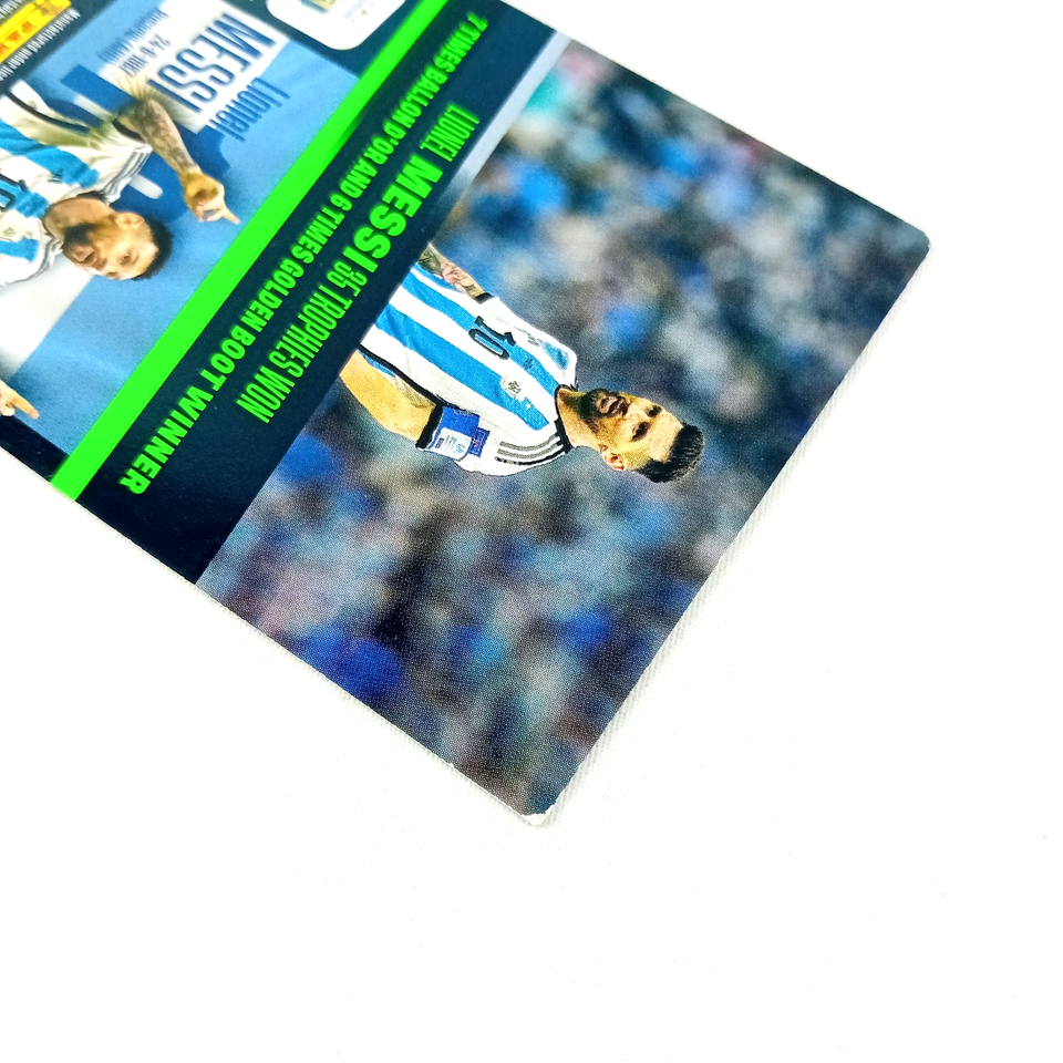 Lionel Messi Football Card Panini Top Class #262 Unbeatable Argentina ...