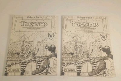 Dungeons & Dragons ~ Judges Guild Module Tarantis Book 1 And Book 2 | eBay