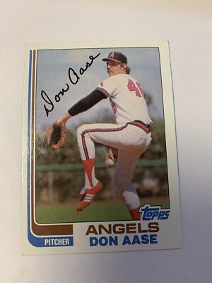 1982 Topps Don Aase California Angels | eBay